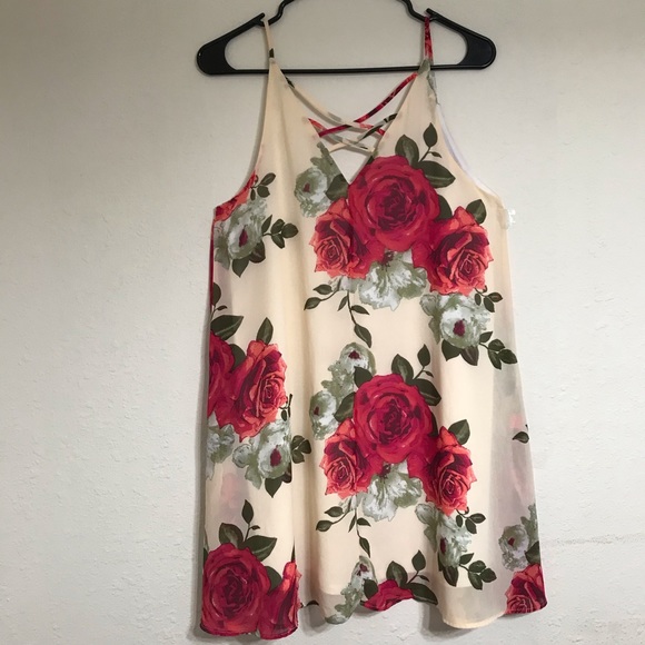 Adrienne | Dresses | Adrienne Dress With Flowers Small Size Of Woman ...